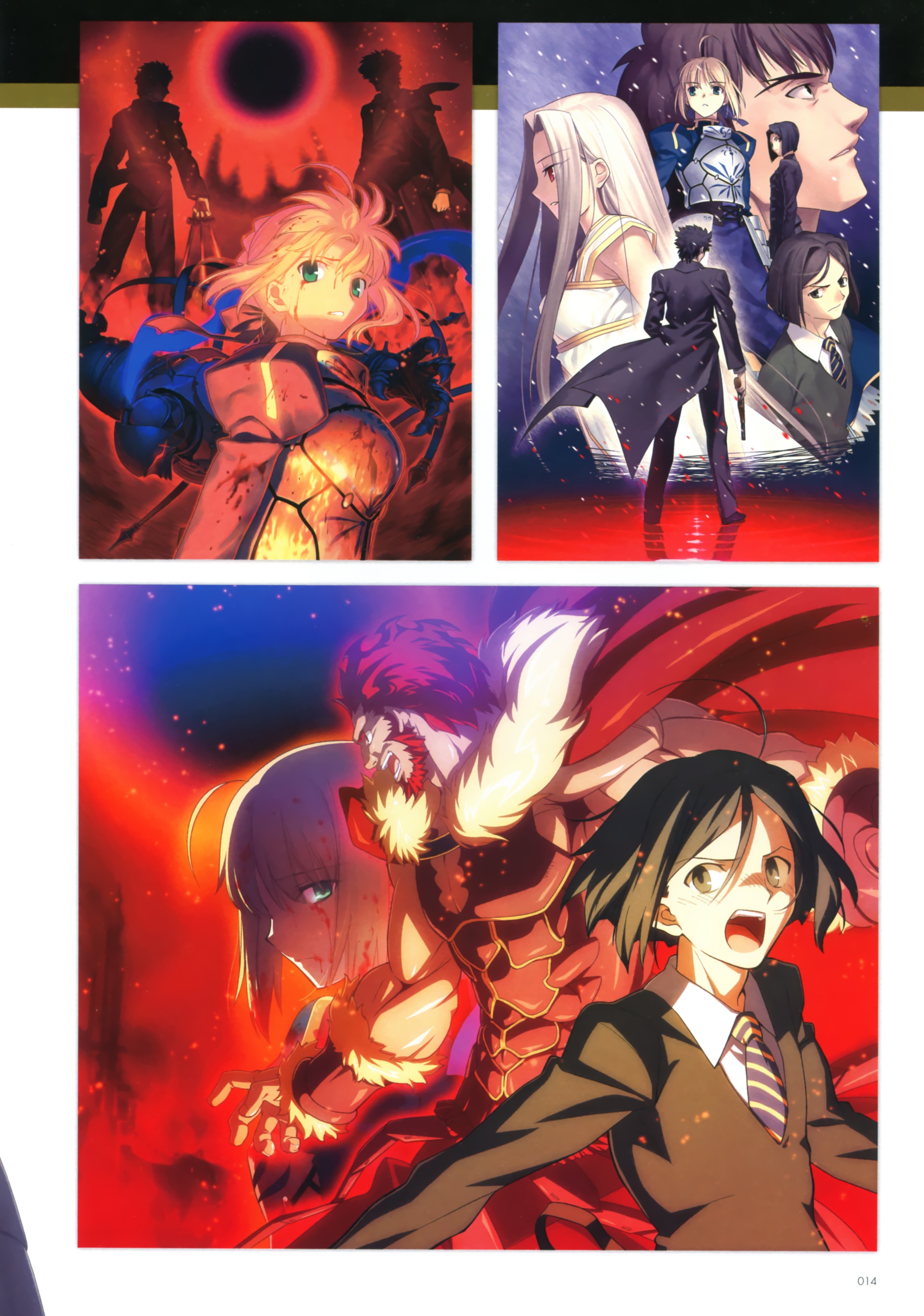 type-moon takeuchi takashi fate/stay night fate/zero emiya kiritsugu hisau maiya irisviel von ...